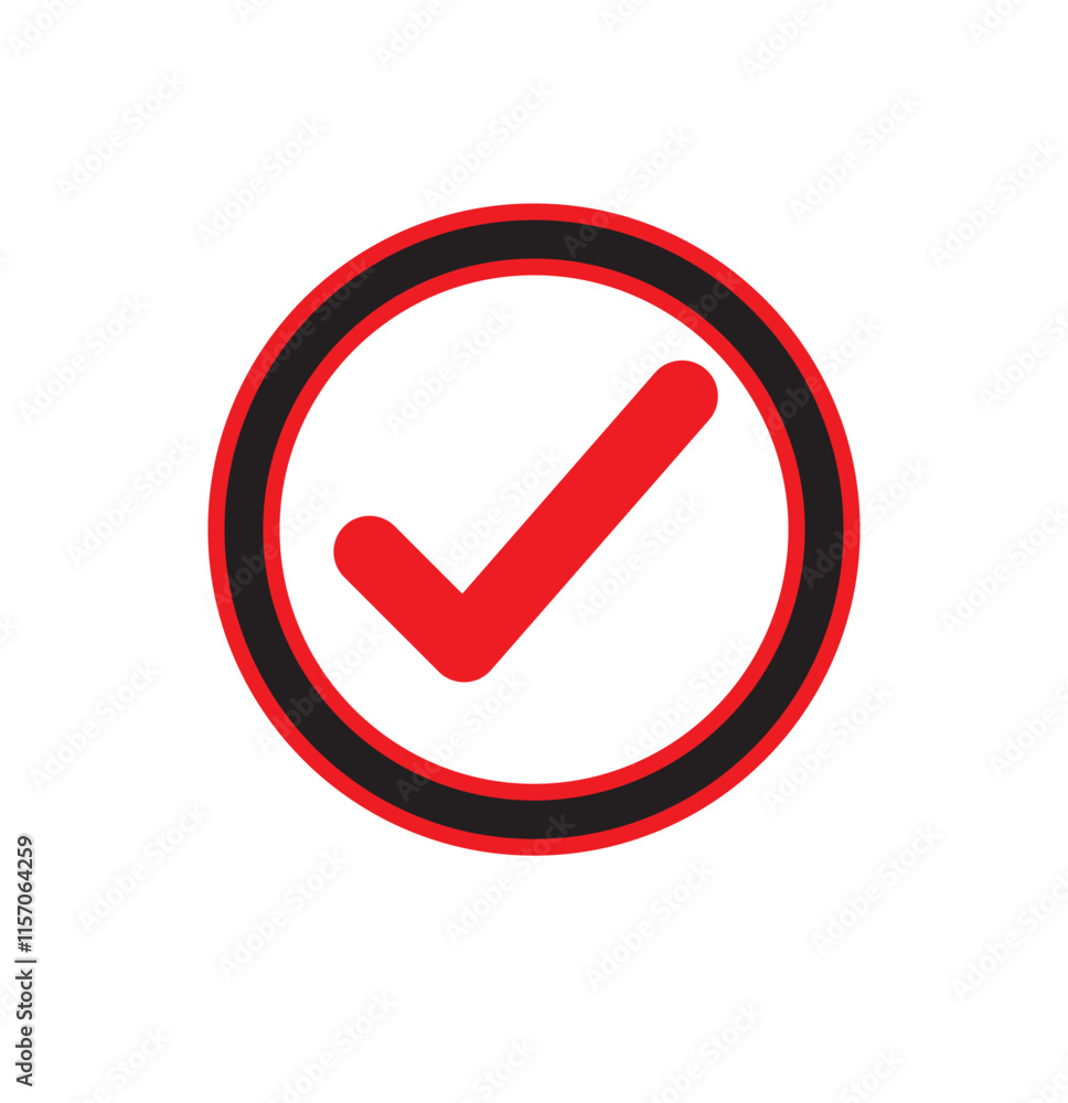 Check mark icons. Profile verification check marks icon. Approved ...