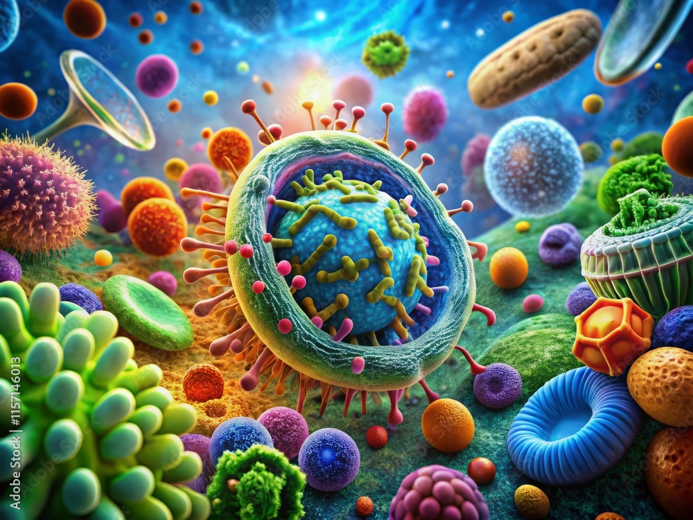 Bacterial Cell Structure: Microscopic Anatomy, Prokaryotic Cell ...