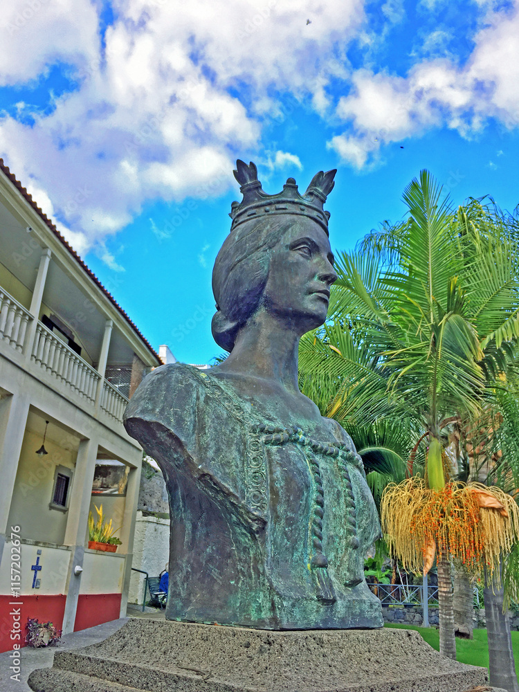 Statue of Philippa of Lancaster , princess of England and Queen of ...