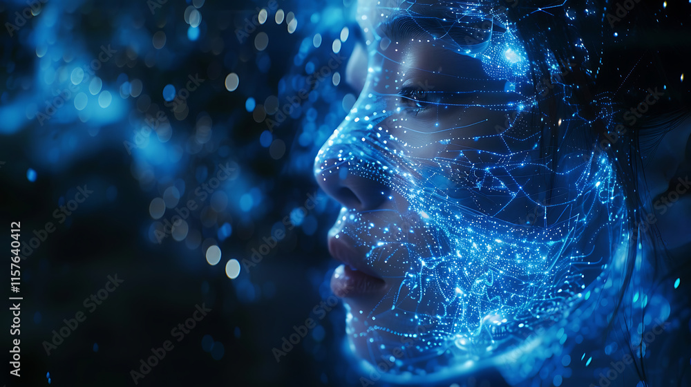 Foto de Stock exploring ai artificial intelligence in machine learning, big data processing, and ...