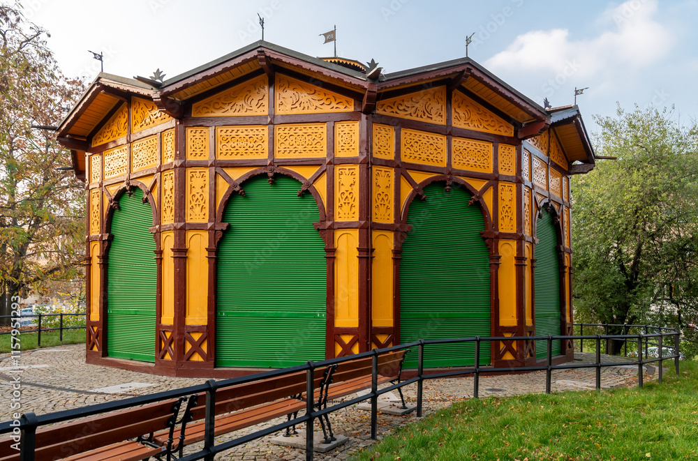 The carousel was built in 1892, making it the oldest surviving carousel ...