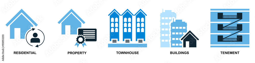 Real estate property, house residential building architecture ...