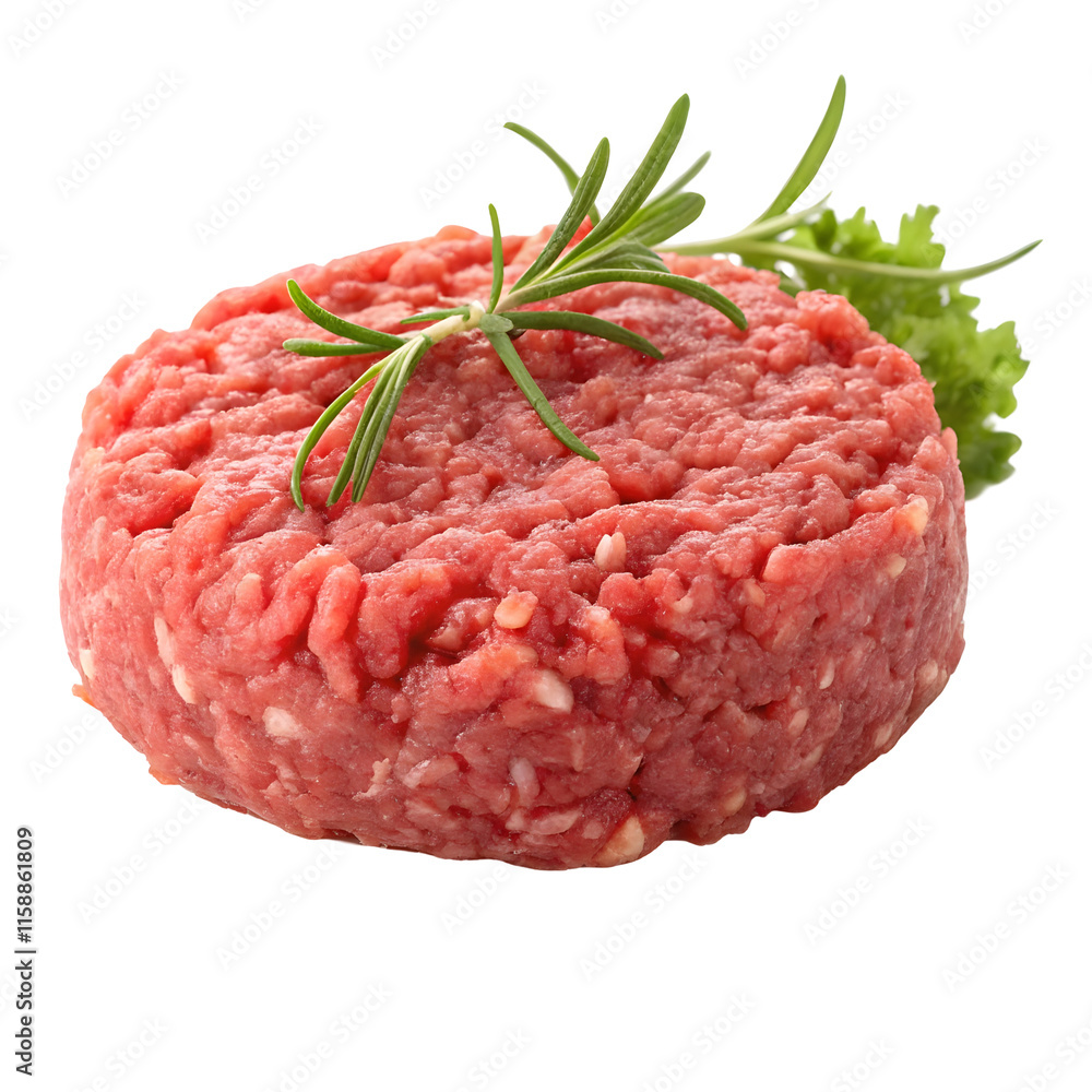 Minced Meat Isolated on Transparent Background PNG and PSD Stock Photo ...