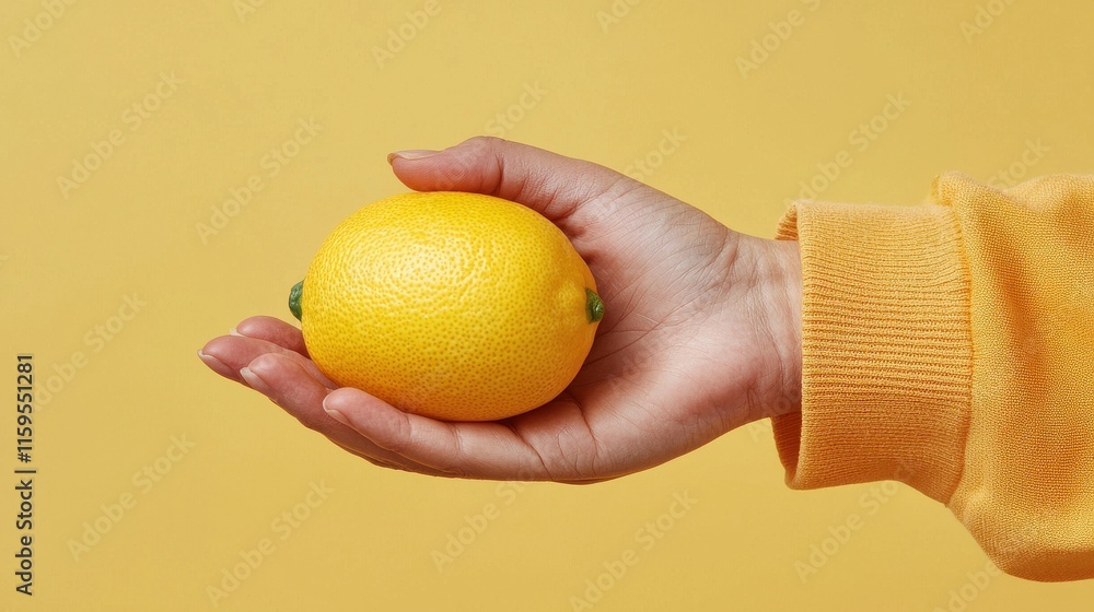 Enhancing workplace happiness index with fresh lemons bright yellow ...