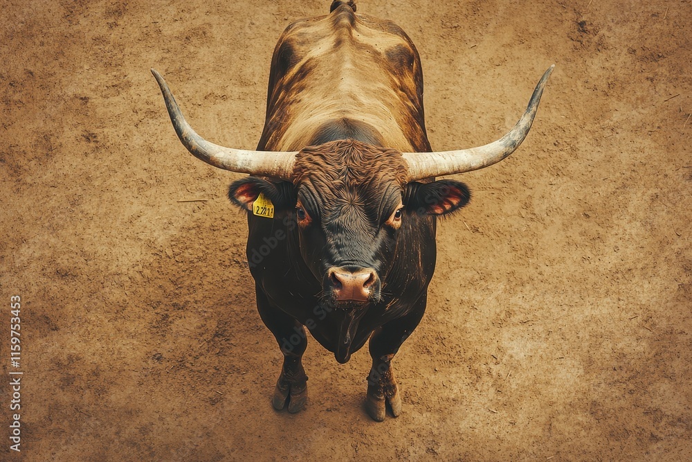 Wild bull in a typical rodeo Bull riding involves a rider trying to ...