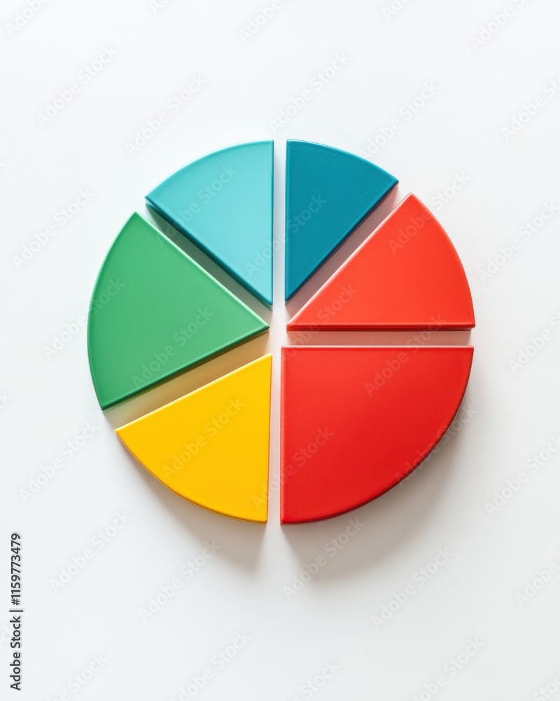 Comparative pie chart of GDP contributions by industry. Featuring ...