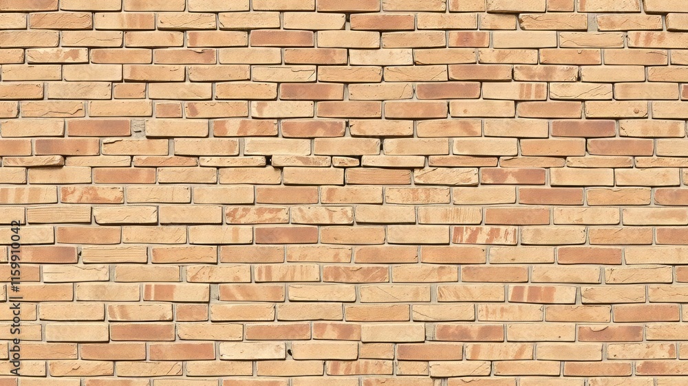 Seamless Brick Wall Texture Tile Sandstone Mortar Joints Architecture ...
