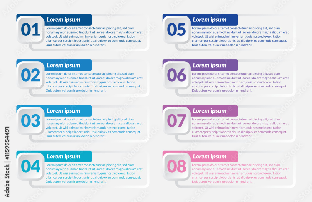 infographic and comparison template design concept for business ...