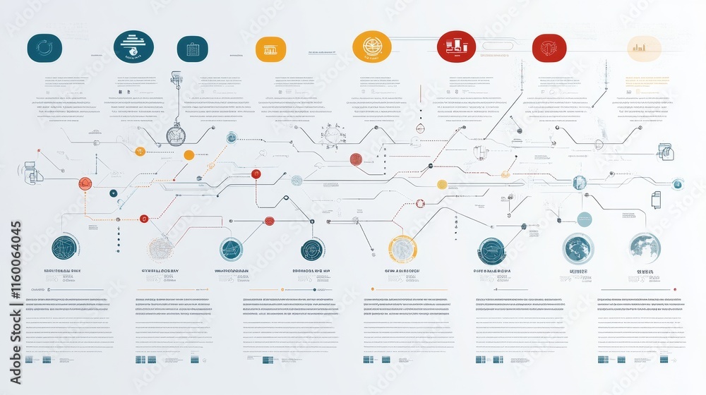Six Sigma DMAIC Improvement process in an Infographic template with ...