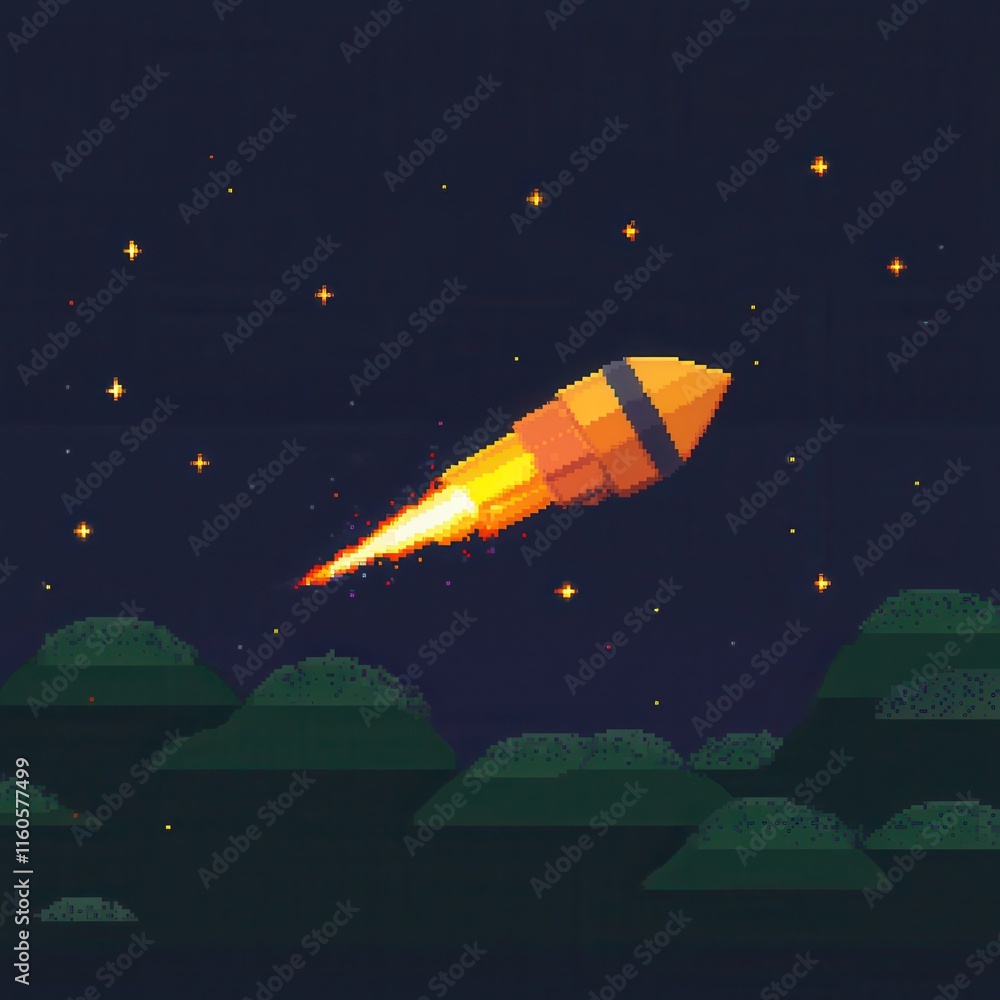 20241228122317list 43 A playful 8-bit pixel art of a glowing pixelated ...
