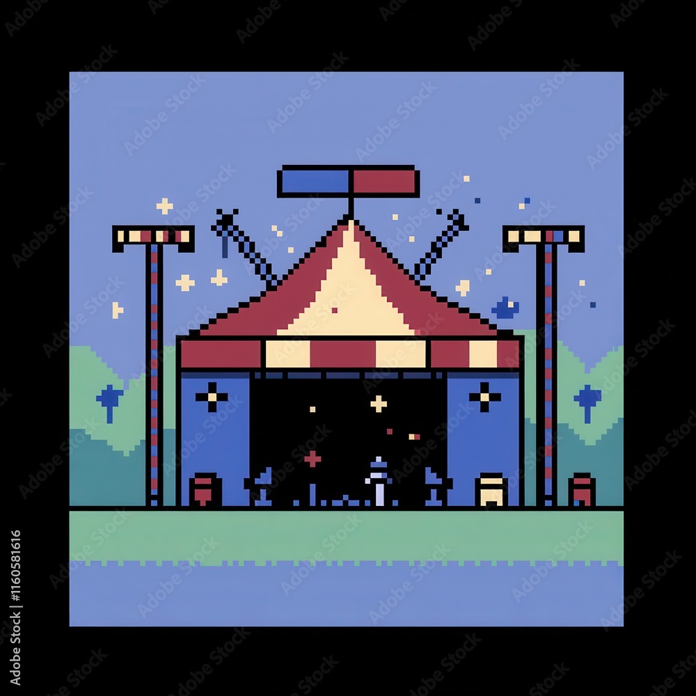 20241228122317list 70 An intricate 8-bit pixel art of a glowing ...