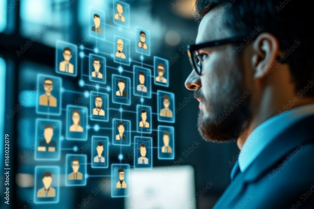 Company Structure and Workflow Automation Illustrated in Hierarchical ...