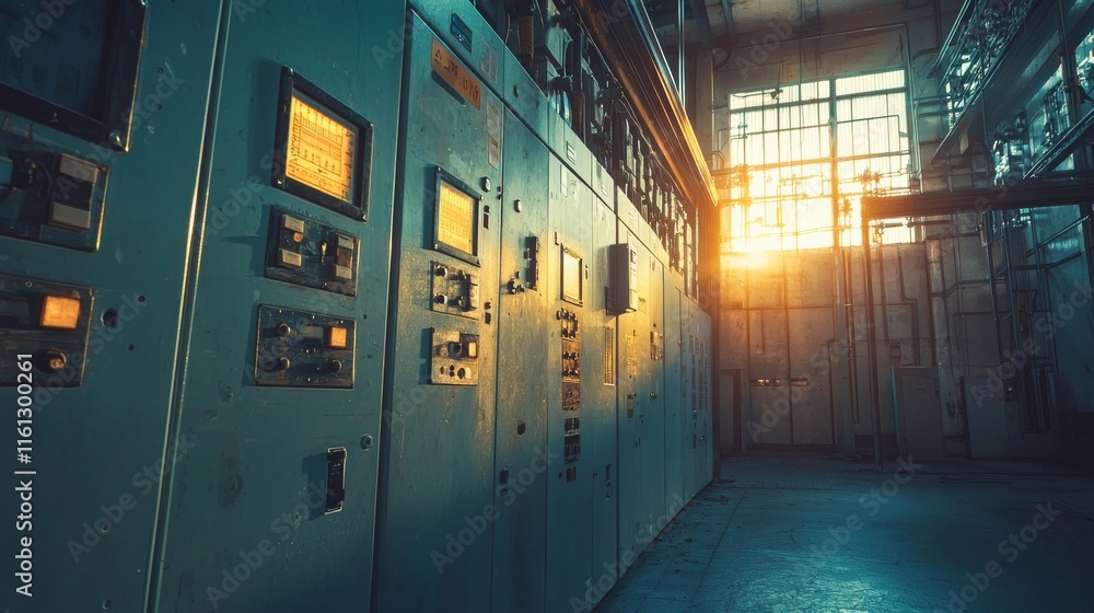 Automatic Circuit System, Industrial Electric Control Panel, Open ...