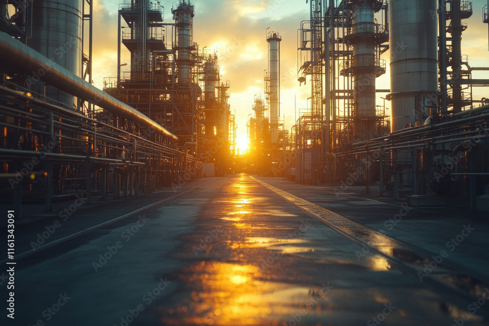 Hse Guidelines Displayed In A Manufacturing Plant, Outlining Protocols ...