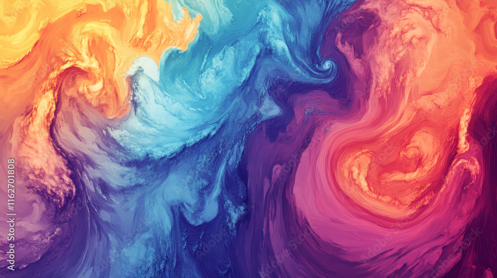 Forecast weather isobar map, meteorology wind front and temperature ...