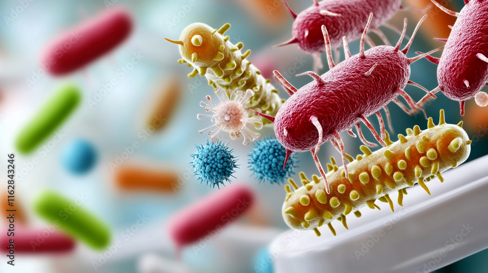 Exploring the delicate balance between beneficial and harmful microbes ...