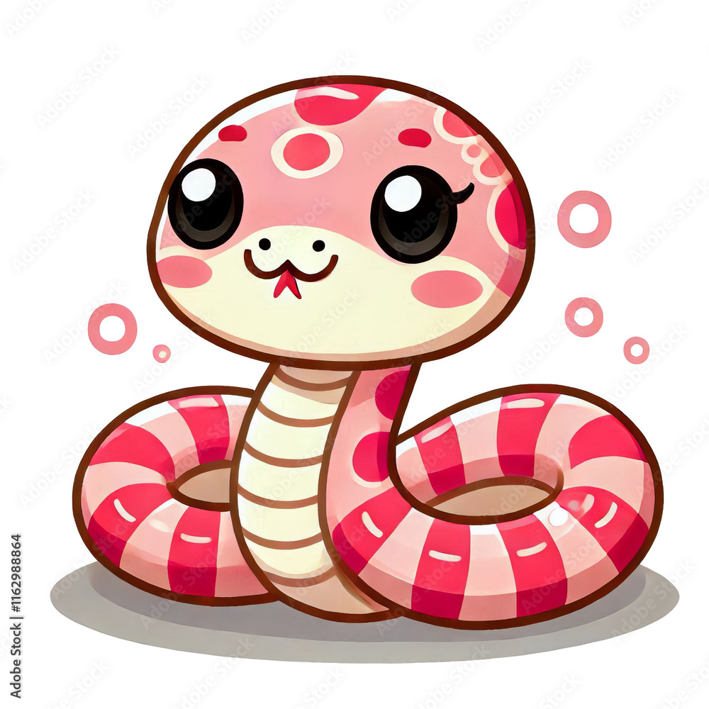 Chinese Zodiac Snake Sign Cute Cartoon - Year of the Snake - Cycle of ...