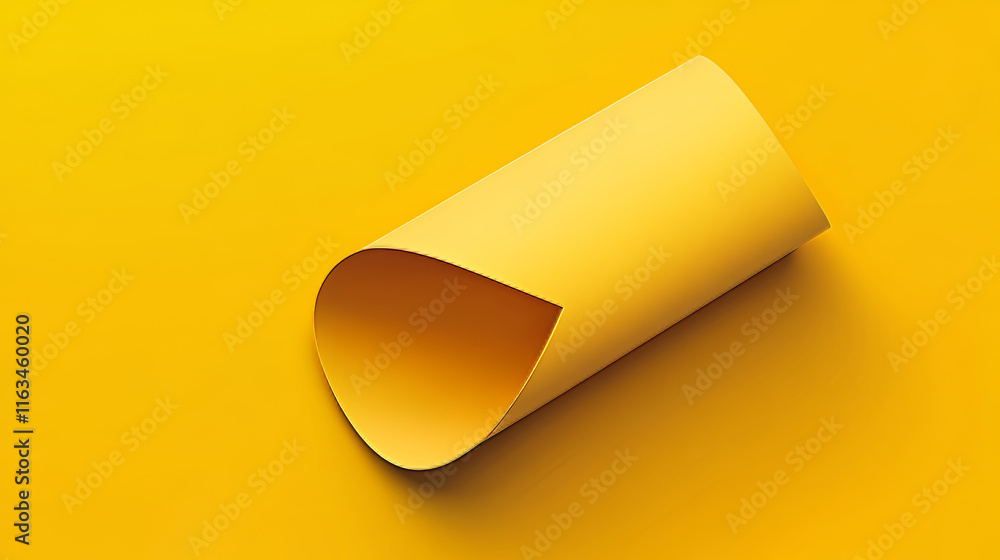 Curly paper page corners, paper sheet turn curls and flips, vector ...