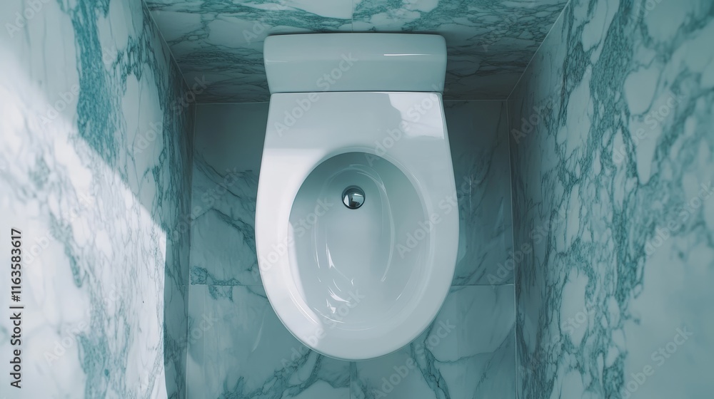 Vector 3d Realistic Opened White Ceramic Toilet Bowl with Lid in the ...