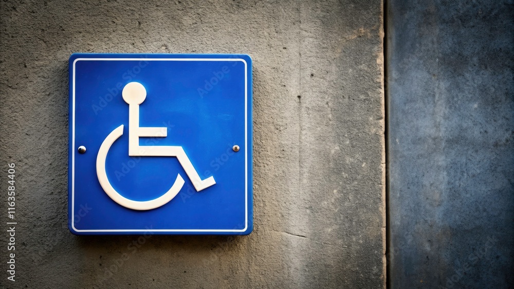 Accessible Design Pictogram for Handicapped Access, Symbol of ...