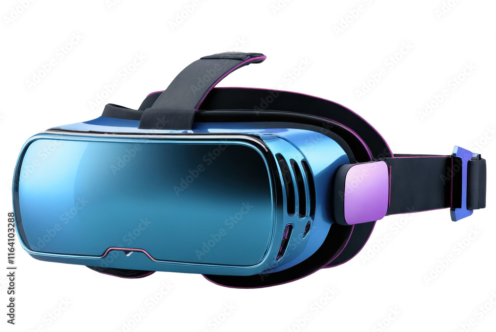 Advanced virtual reality headset designed for immersive experiences in ...
