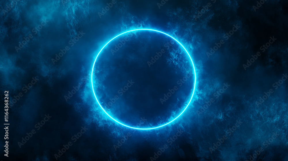 Offline banner blue stream template design. Game broadcast media ...