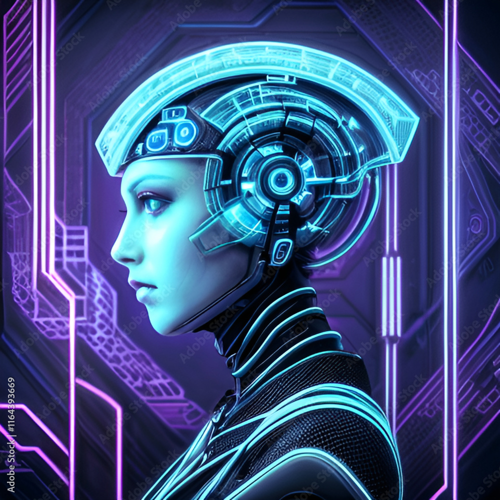 Technologically advanced robots built with the most advanced technology ...