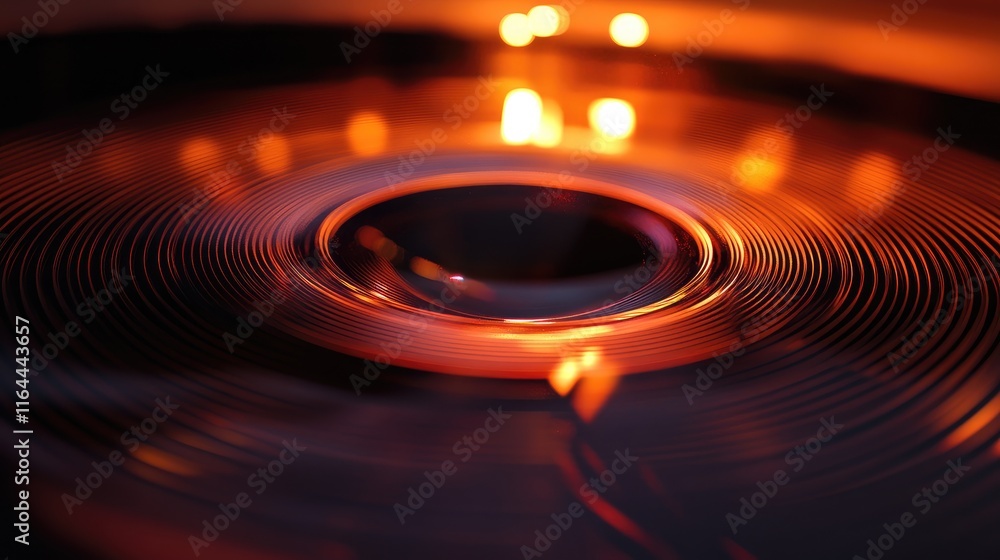 Camera diaphragm aperture with lens flare and light reflection creating ...