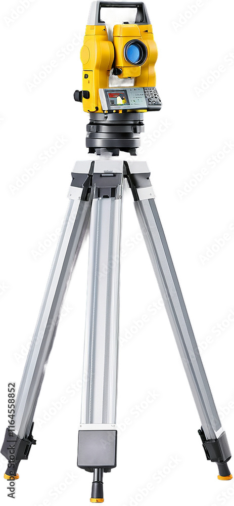 Surveyor with Theodolite Theodolite tripod measuring instruments ...