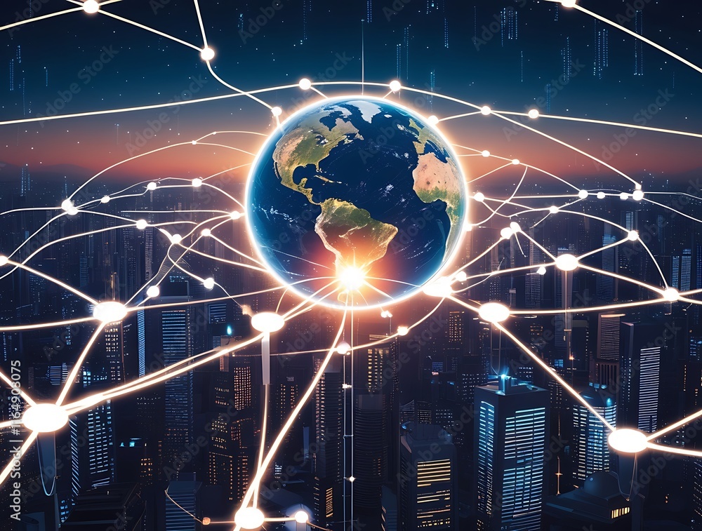 Global connectivity and smart city networks revolutionizing urban ...