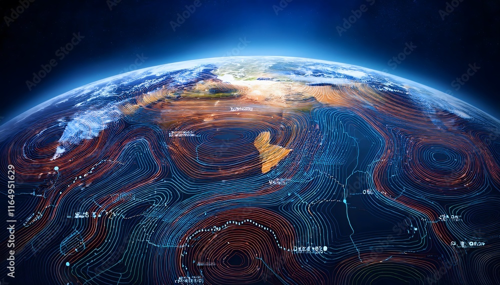 Global Wind Patterns Earth s Atmosphere Climate Change Weather Map ...