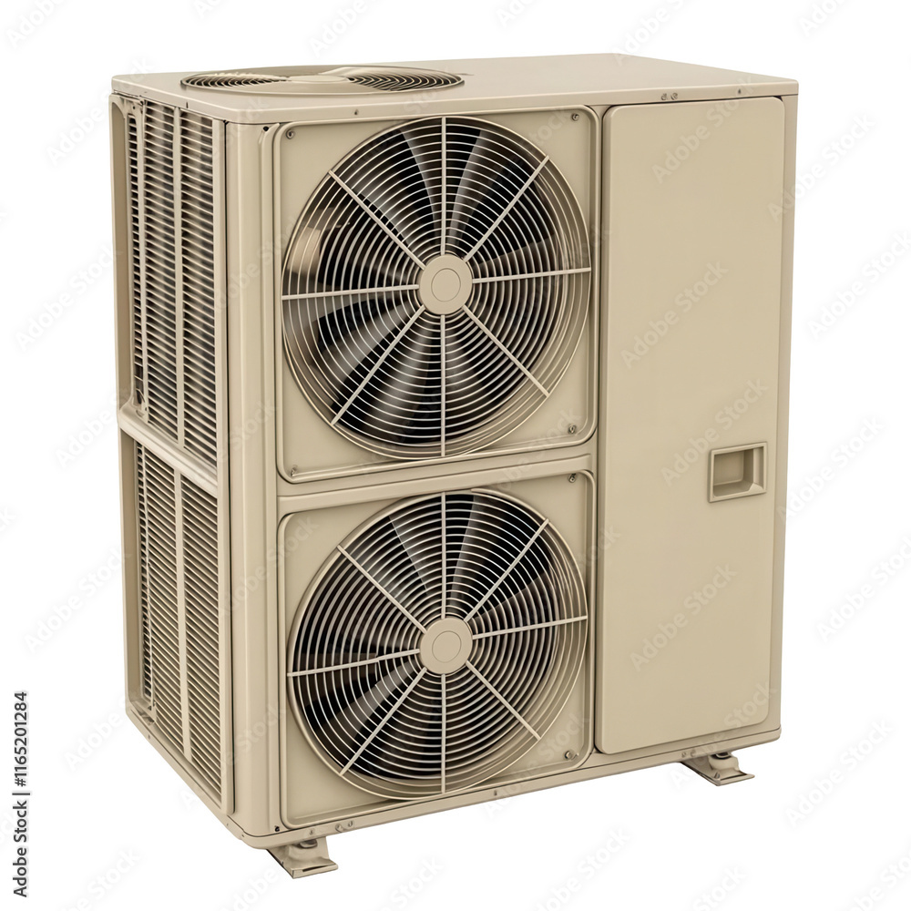 Air conditioning unit installation services residential area image with ...