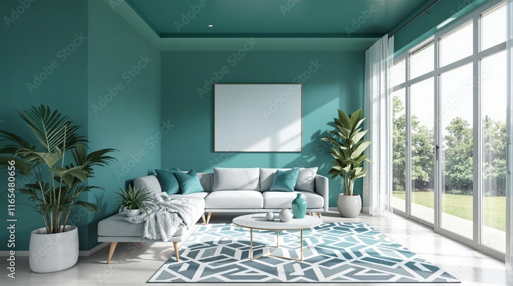 Modern interior design with Pantone 2026 Colour of the Year ...