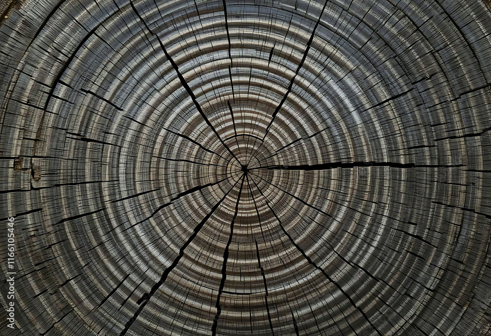 Tree Ring Texture Natural Concentric Patterns of Growth and Age ...