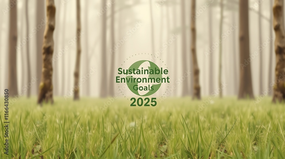 an aerial view of a lush green forest in 2025, a world map incorporated ...