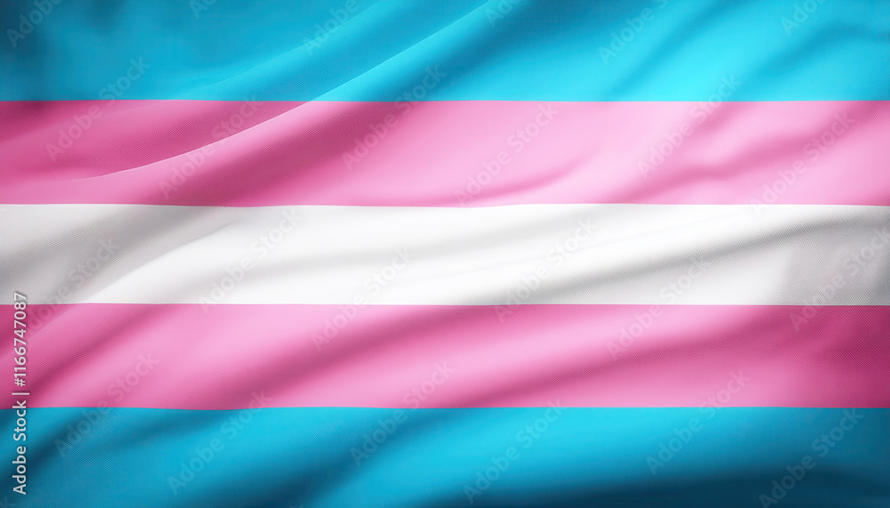 waving transgender pride flag background for international trans day of ...