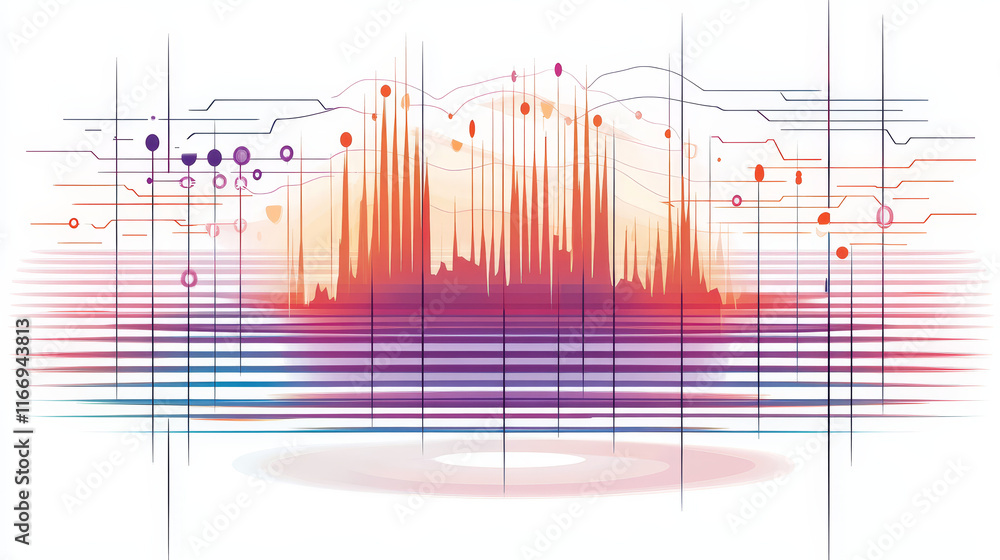 Earthquake seismograph wave, seismic graph seismometer of earth quake ...