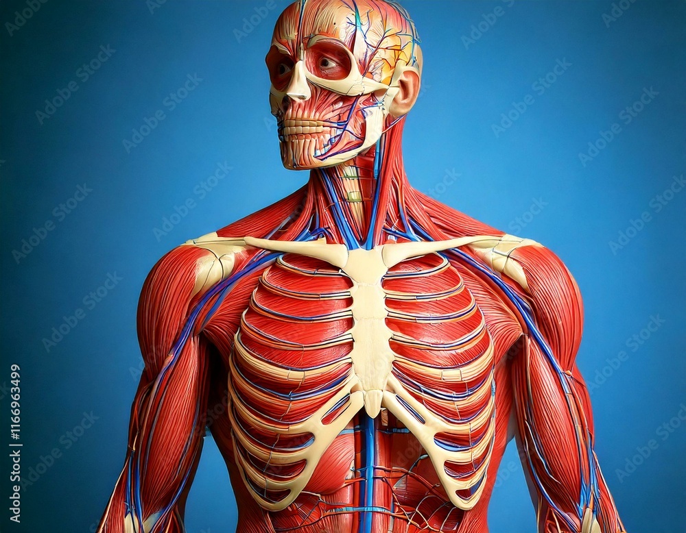 Ilustración de Stock Medical Education Chart of Biology for Human Body ...