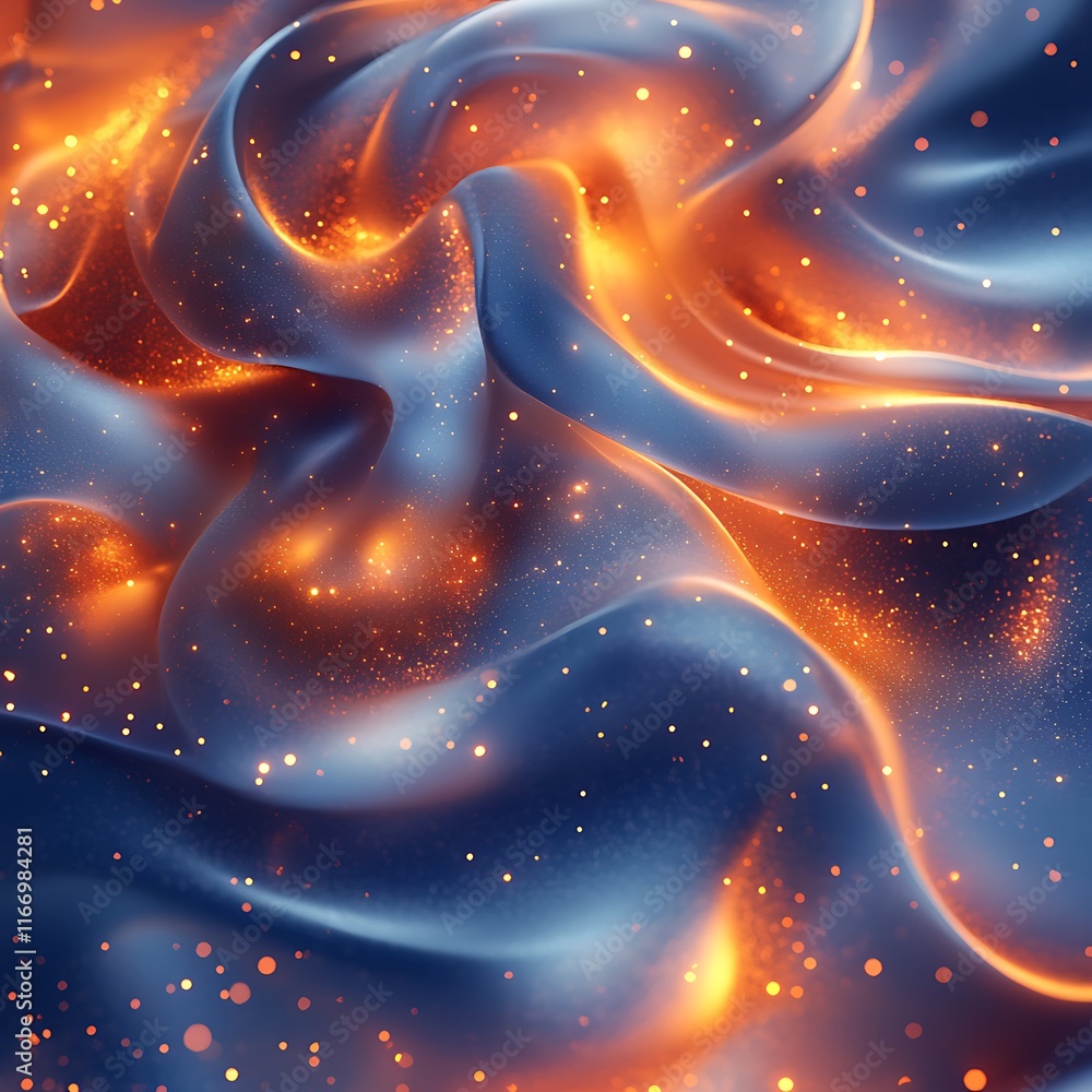 Glowing background digital particles art abstract high resolution hd ...