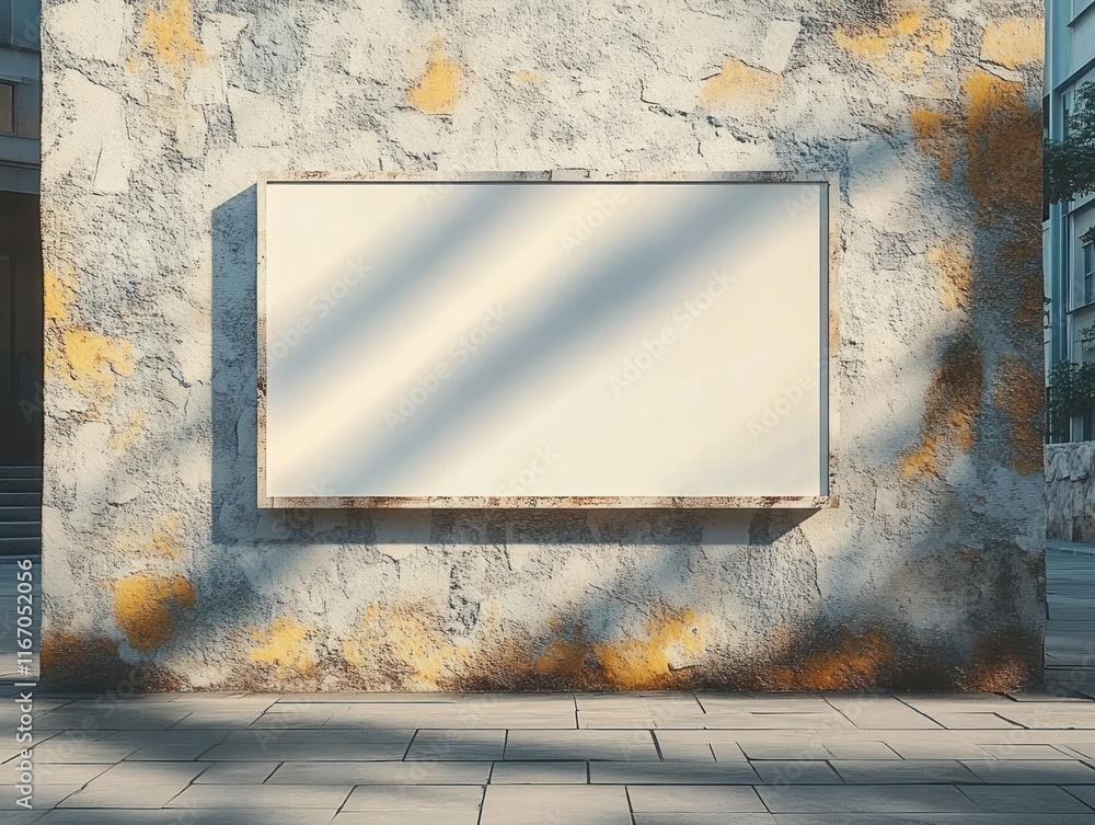 Blank Signboard Mockup for Educational Events on School Campus Bulletin ...