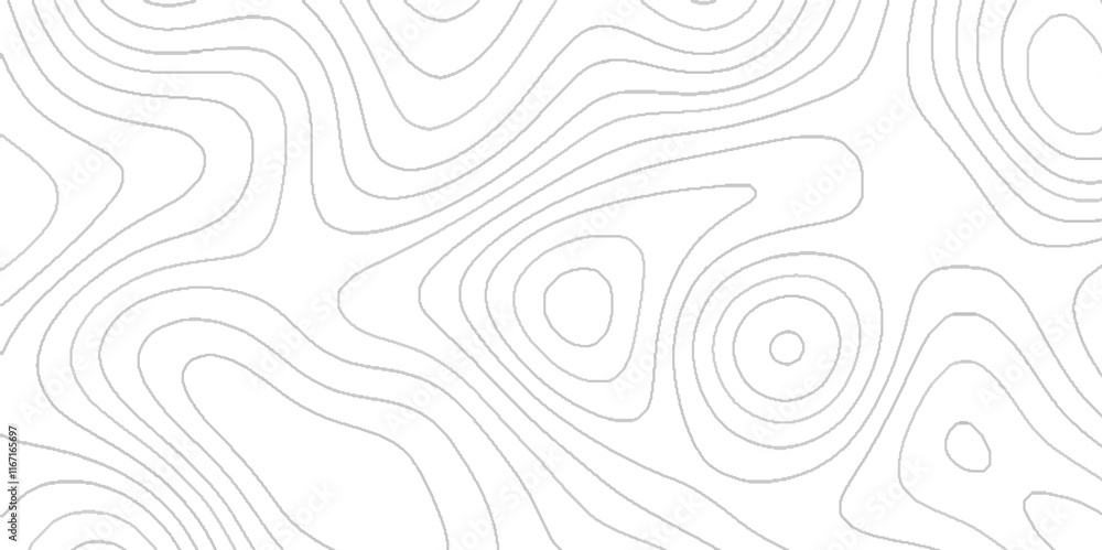 Abstract topo contour map on white background, Topographic contour ...