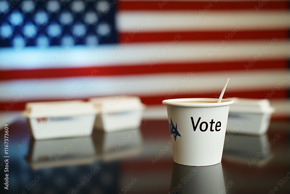American patriotic background election day. Usa debate of president ...