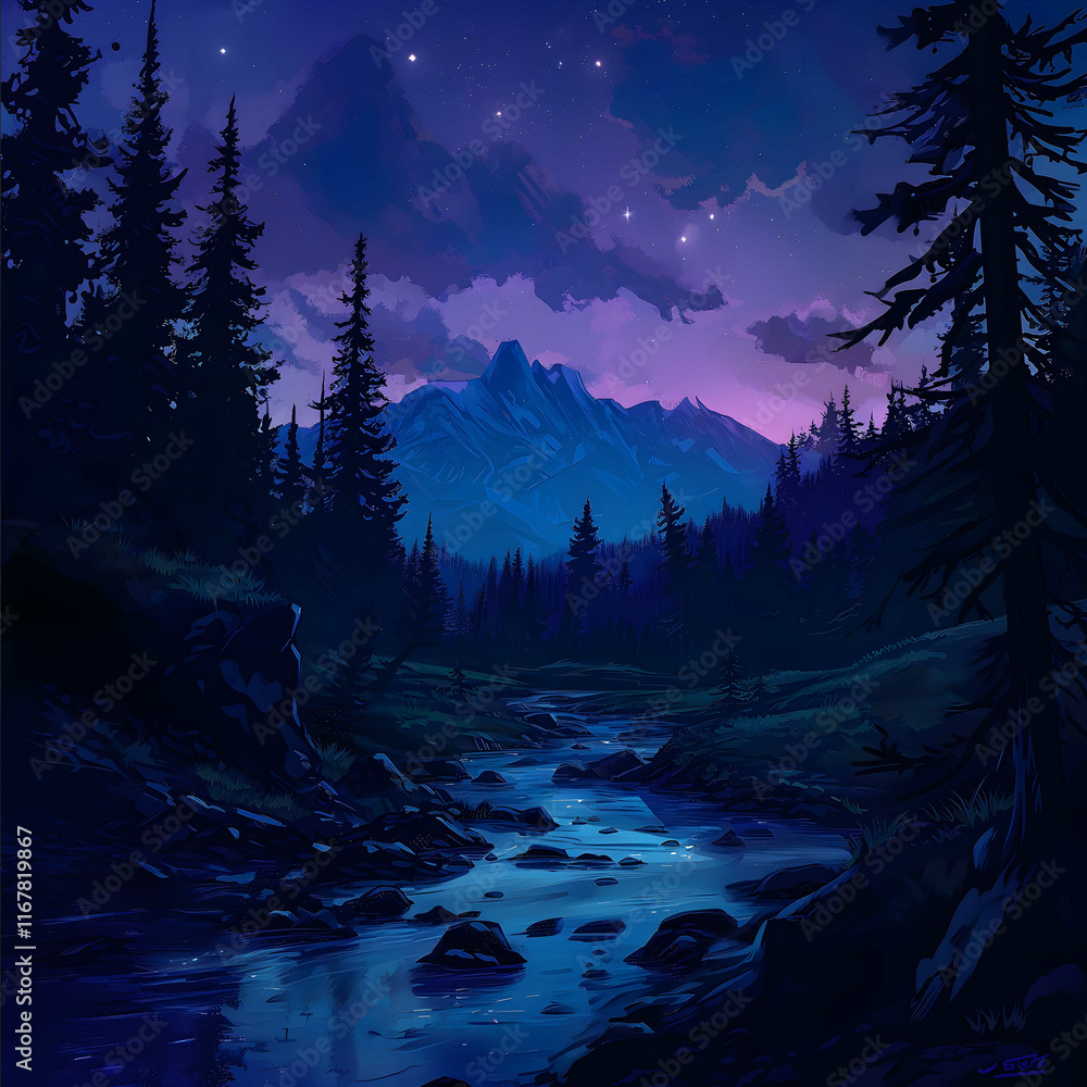 Stream starting soon scene background wallpaper for Twitch Stock Photo ...