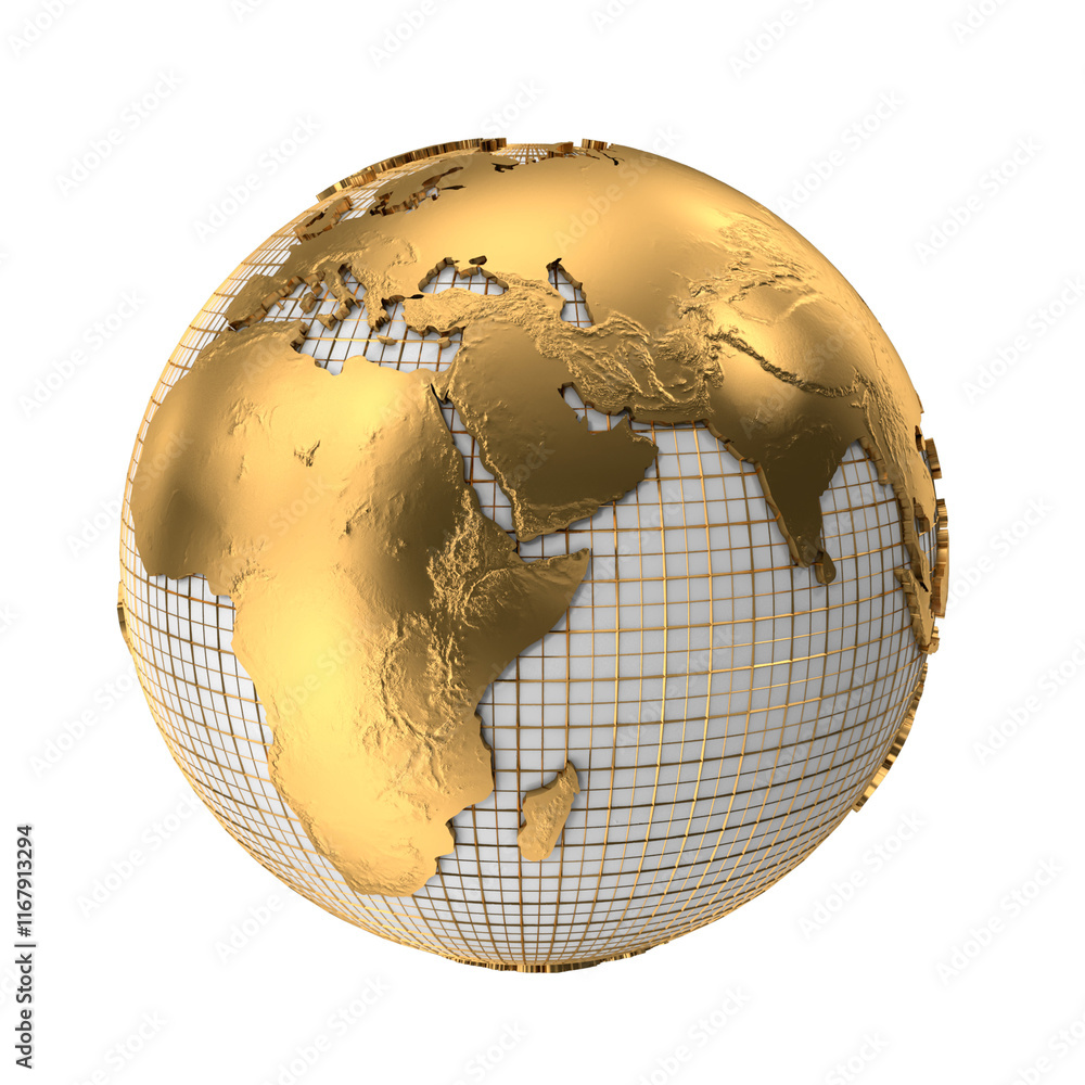 Stunning 3D Globe with Realistic Details | Perfect World Map ...