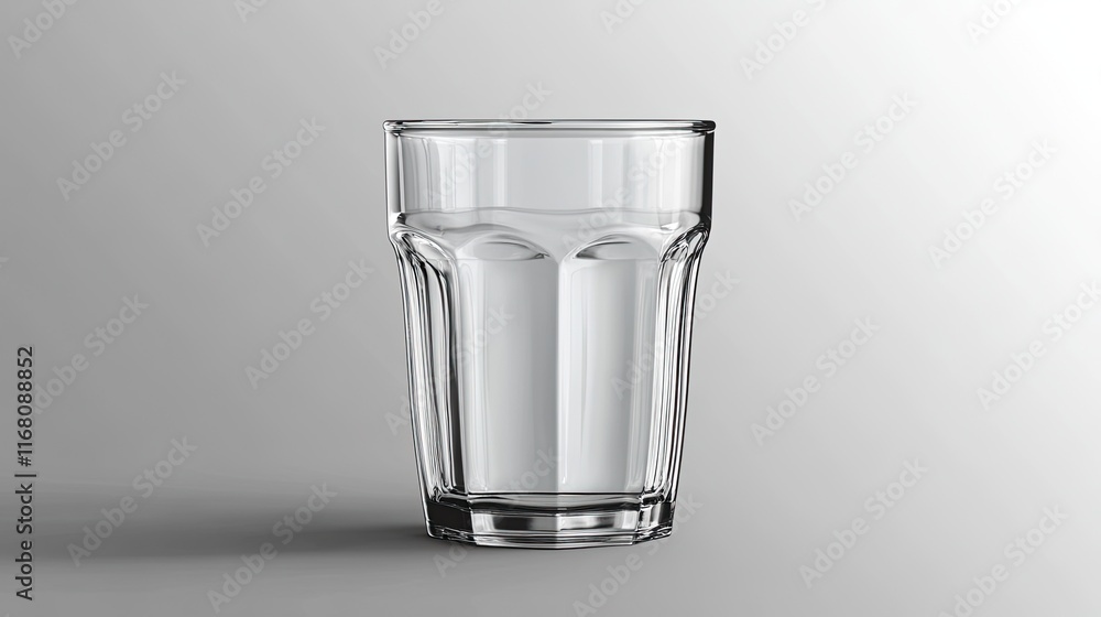 An isolated PNG of a high-resolution glass of water on a transparent ...