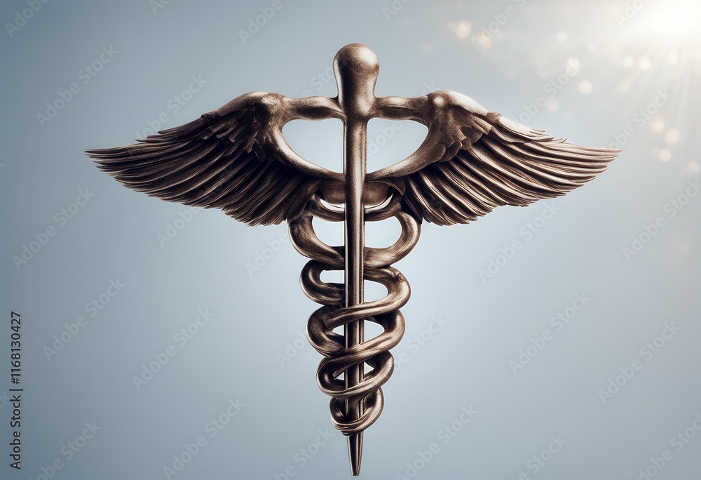 transparent medical symbol background caduceus Stock Illustration ...