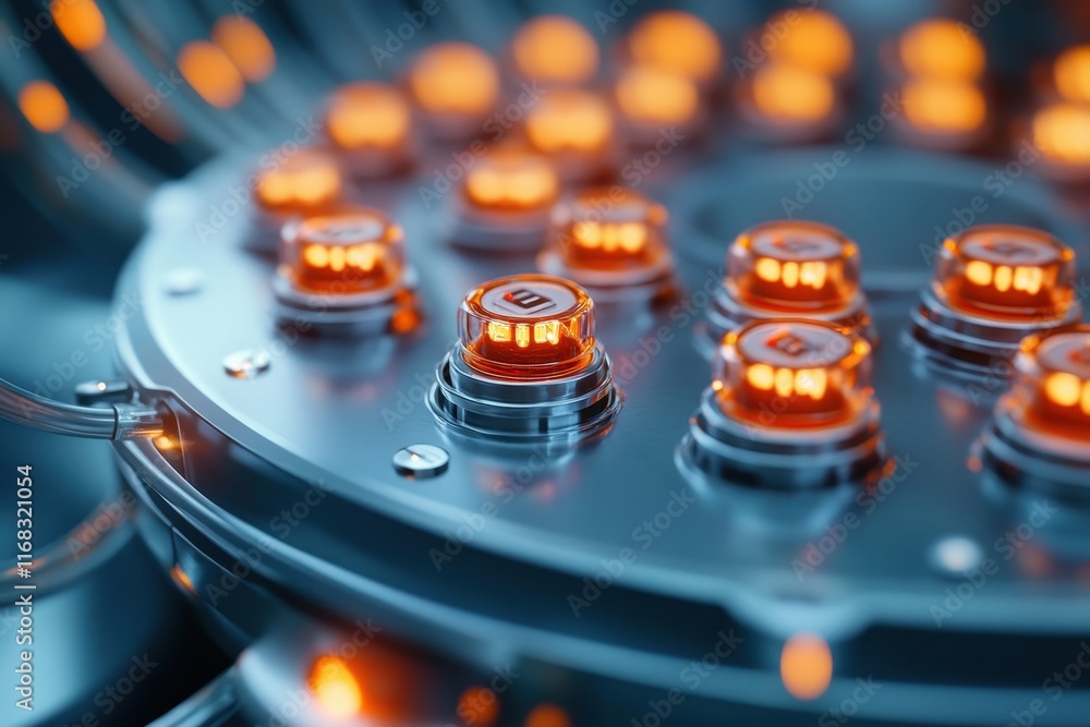 Concept art of lithium cells showcasing innovative designs for the ...