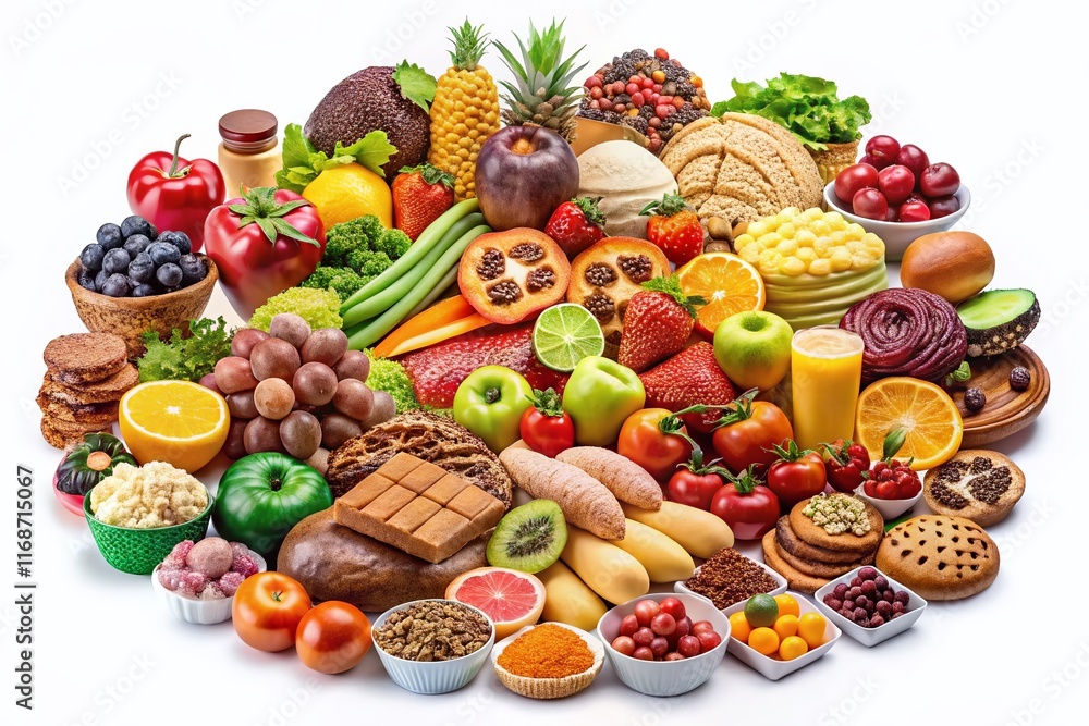 Delicious Food Clipart: Vibrant Fruits, Vegetables & Sweets PNG Images ...