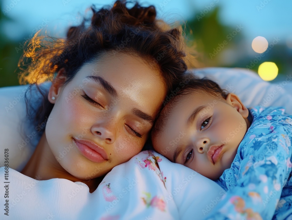 Capture the Essence of Motherhood with this Peaceful Depiction of a ...
