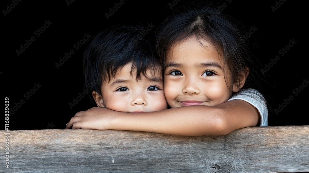 Explore the heartwarming bond of family with a touching image ...